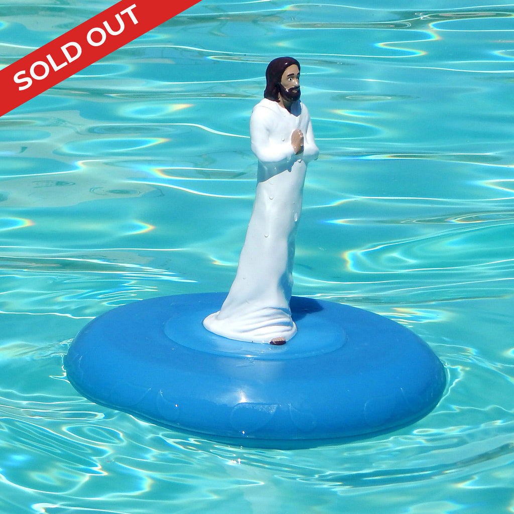 WOW Jesus Chlorine Float – Walking on Water Jesus Pool Chlorine Float
