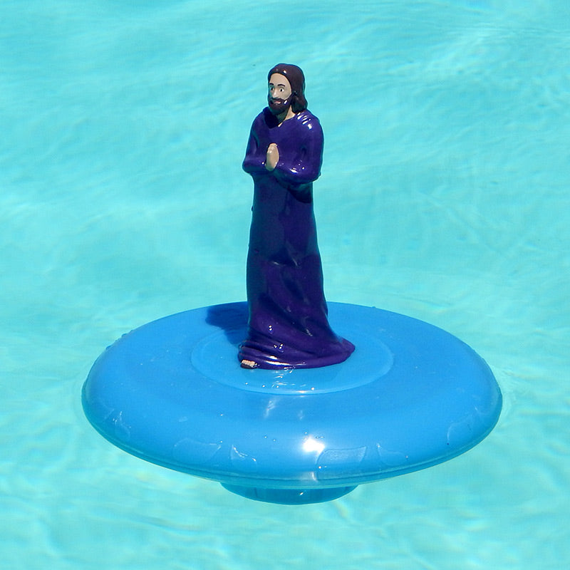 WOW Jesus Chlorine Float – Walking on Water Jesus Pool Chlorine Float